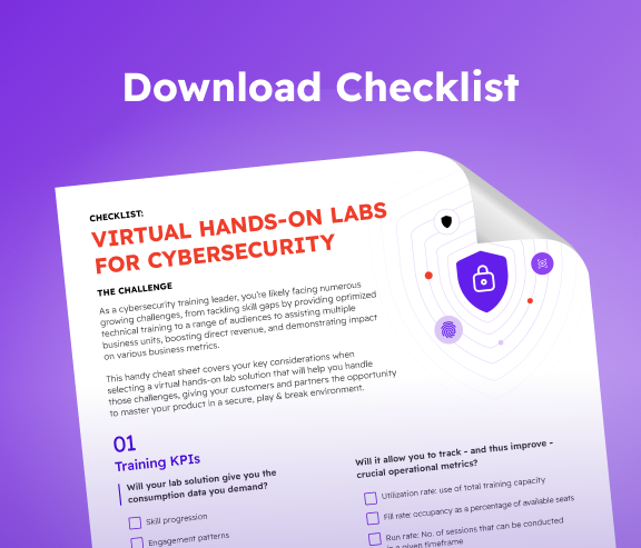 Virtual Hands-On Labs for Cyber Providers