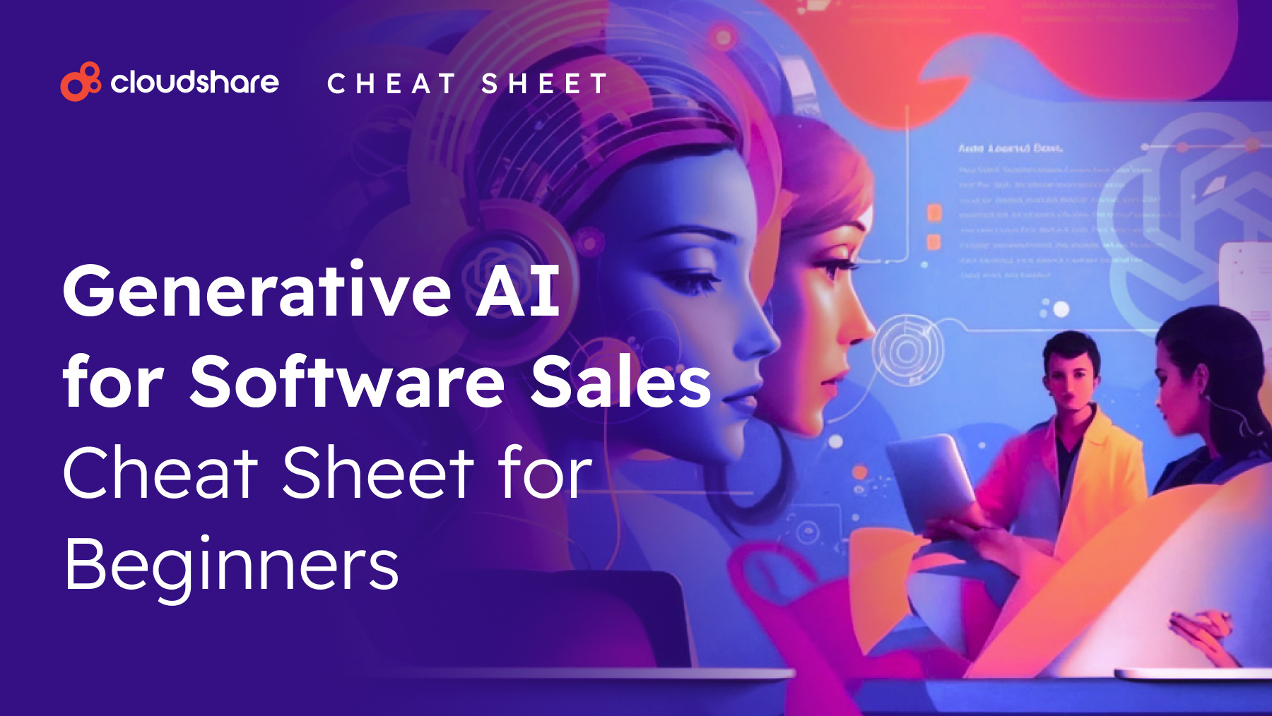 Generative AI for Software Sales: Cheat Sheet for Beginners